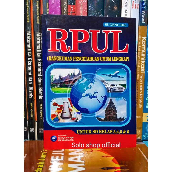 Jual BUKU RPUL RANGKUMAN PENGETAHUAN UMUM LENGKAP UNTUK SEKOLAH DASAR ...