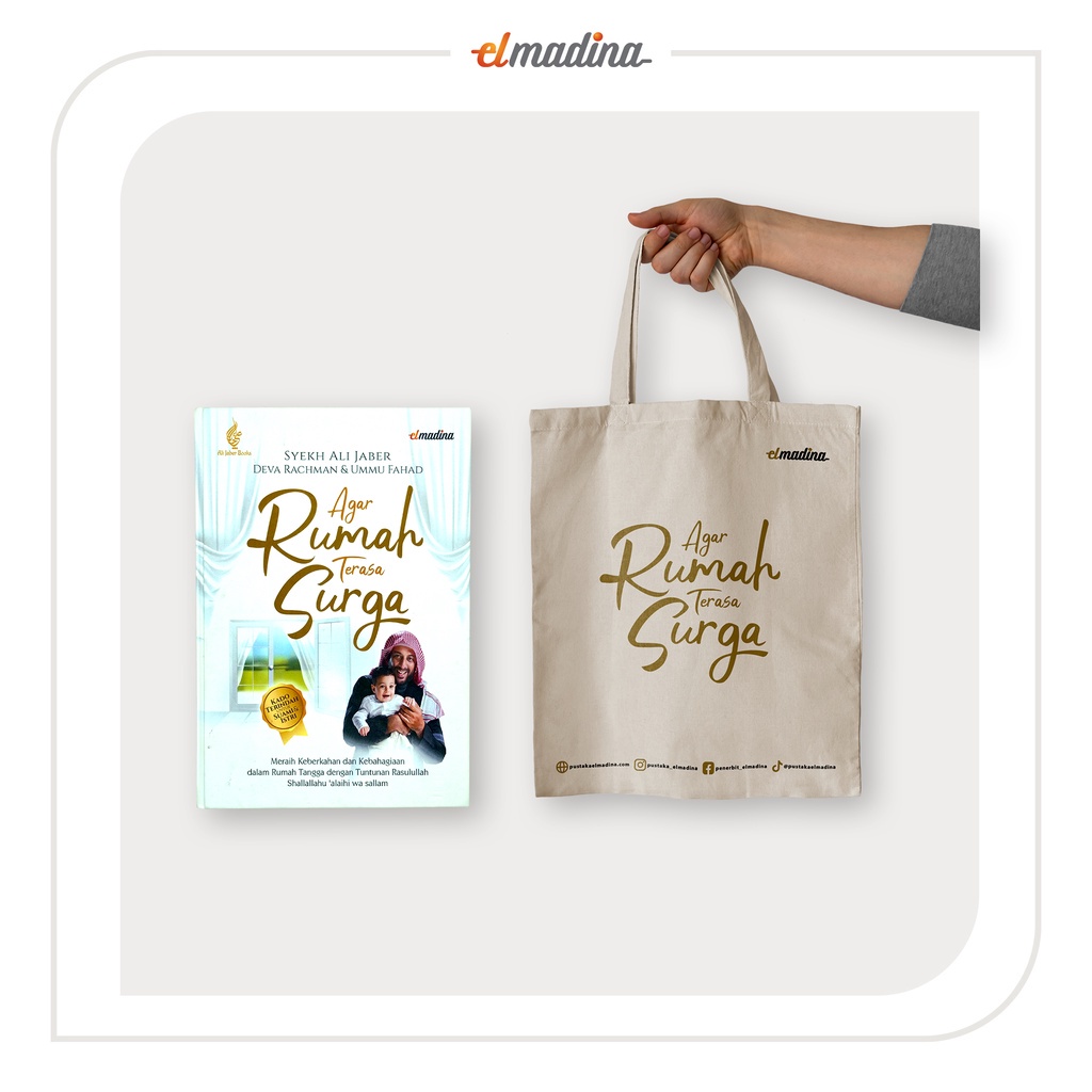 Jual Agar Rumah Terasa Surga/Syekh Ali Jaber / Original/Ready Siap Kirim | Shopee Indonesia