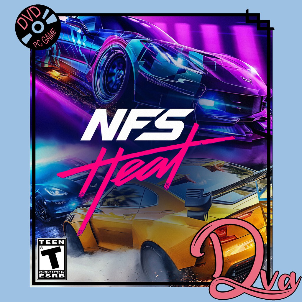 Jual NFS Heat Need for Speed HEAT - PC GAME CD DVD GAME PC USB | Shopee ...