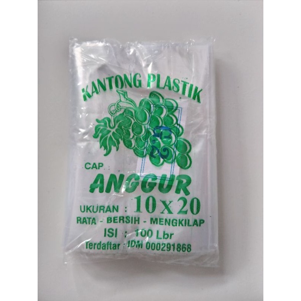 Jual Plastik Anggur / Plastik bening / Plastik kemasan / Plastik ukuran ...