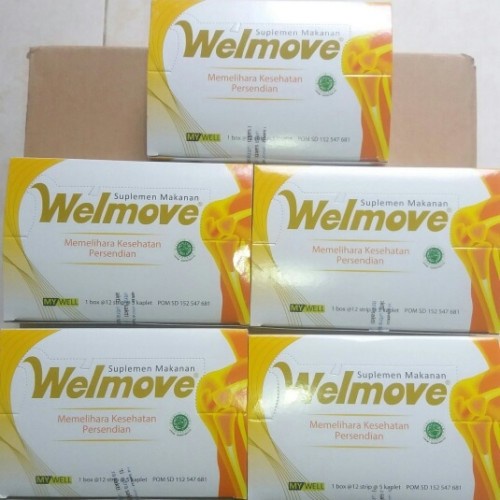 Jual WELMOVE Obat Nyeri Sendi 1 Box ( 12 Strip ) Murah | Shopee Indonesia