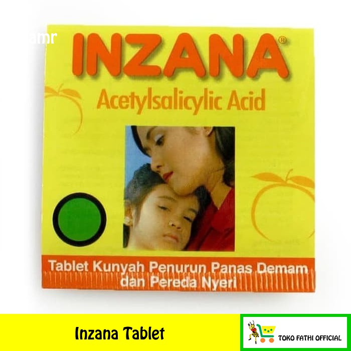 Jual Inzana Tablet penurun panas dan demam serta nyeri pada anak ...