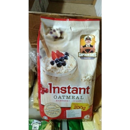 Jual Captain instant oatmeal / Quacker | Shopee Indonesia