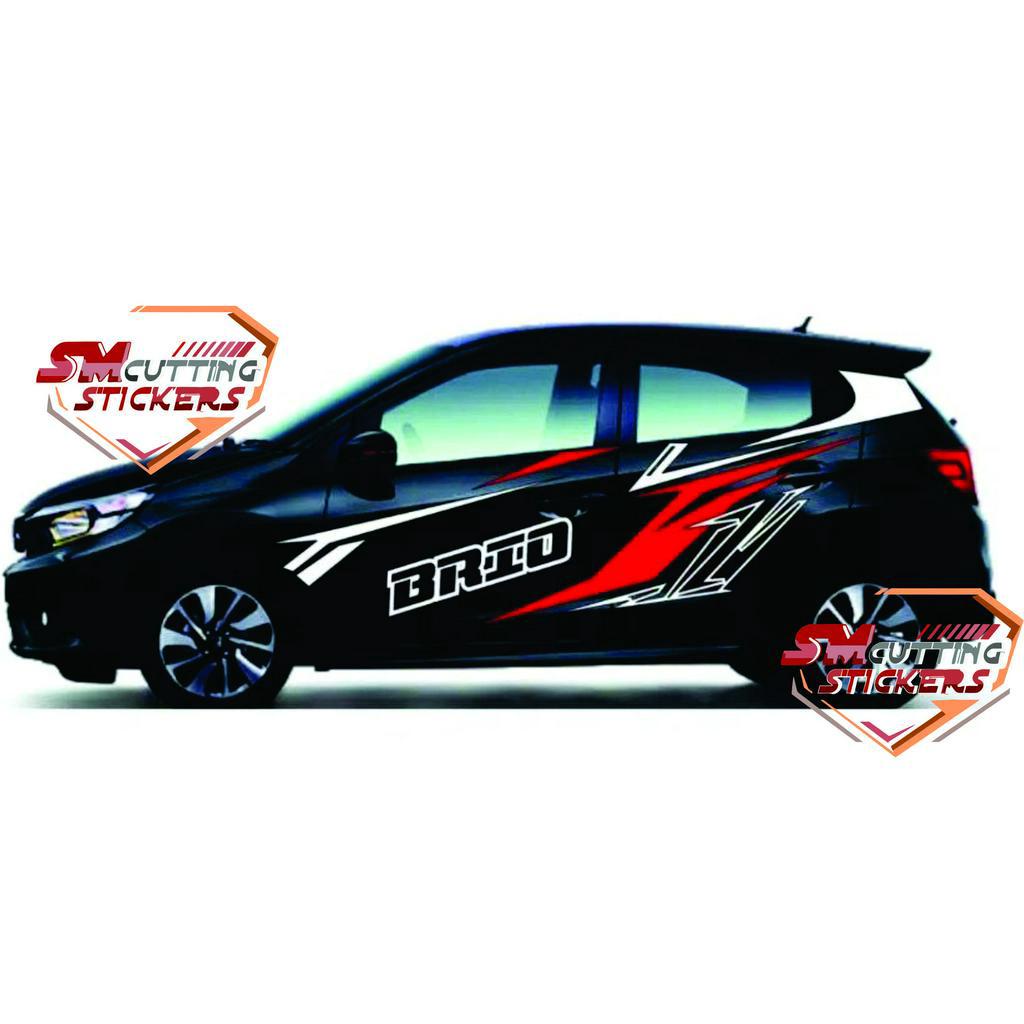 Jual STIKER MOBIL BRIO CUTTING STICKER LIST BODY MOBIL PROMO TERBARU ...