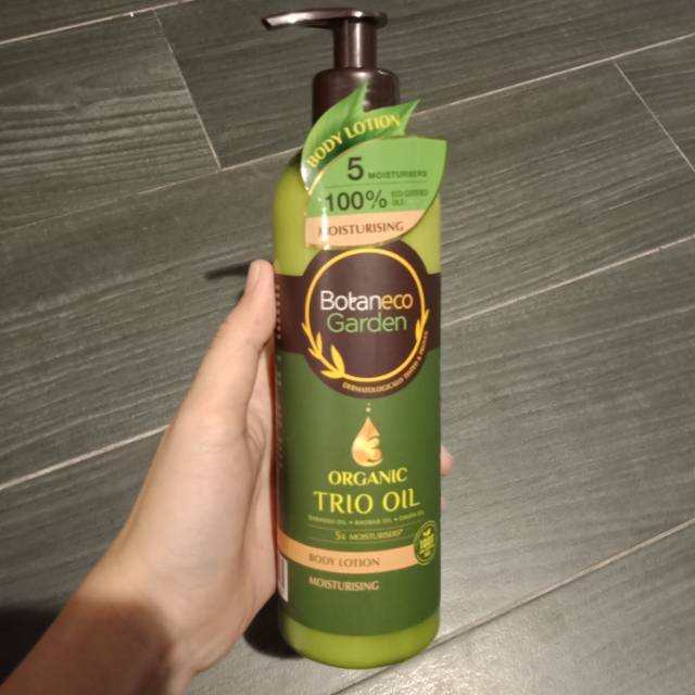 Jual BOTANECO GARDEN ORGANIC TRIO OIL BODYLOTION MOISTURISING 400ML ...