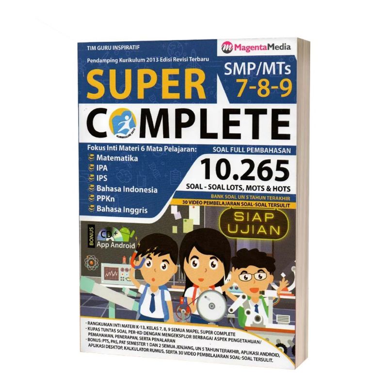 Jual BUKU PELAJARAN SMP SUPER COMPLETE SMP/MTS KELAS 7,8,9 | Shopee ...