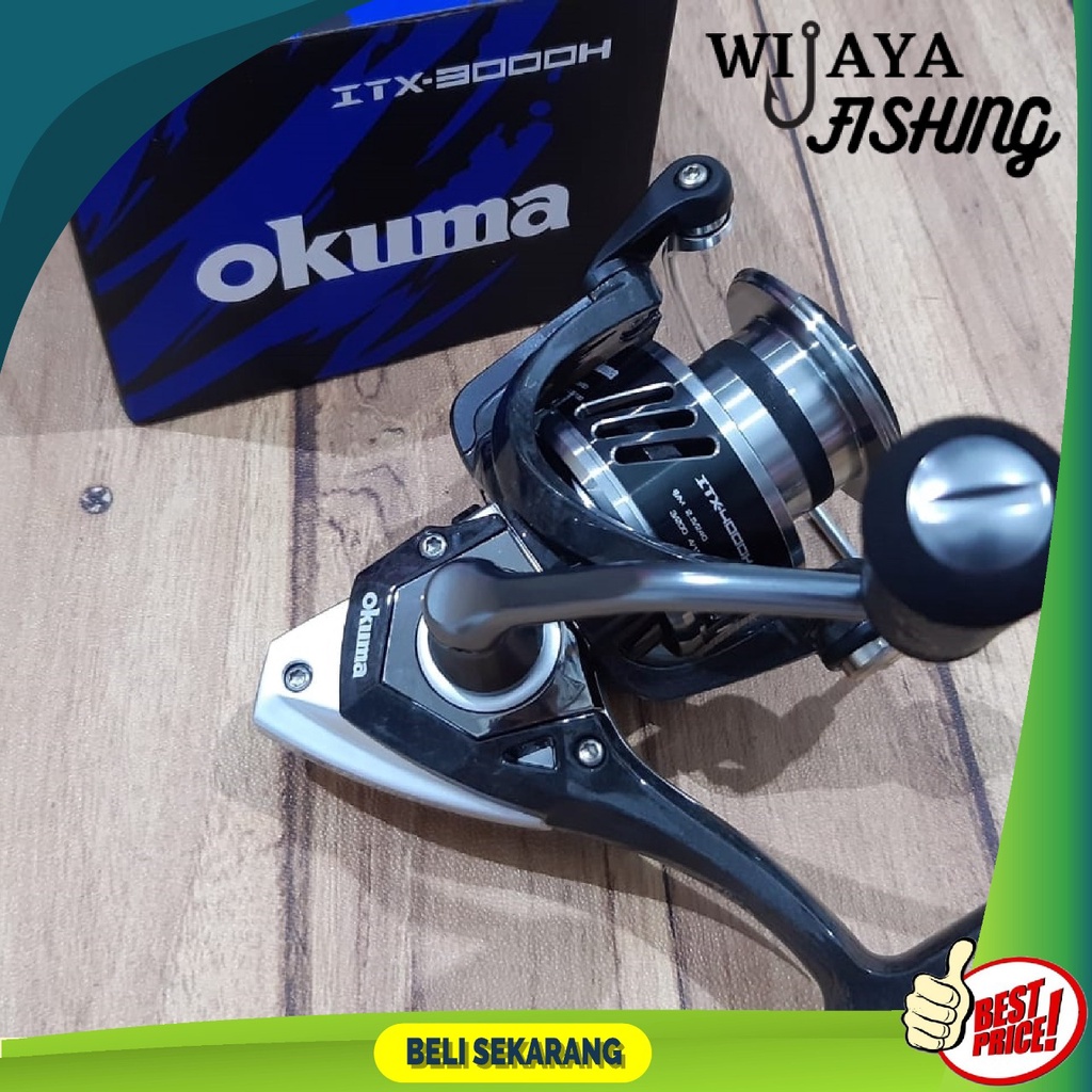 Jual REEL OKUMA ITX Carbon Spinning Rell ringan dan putaran halus Power ...