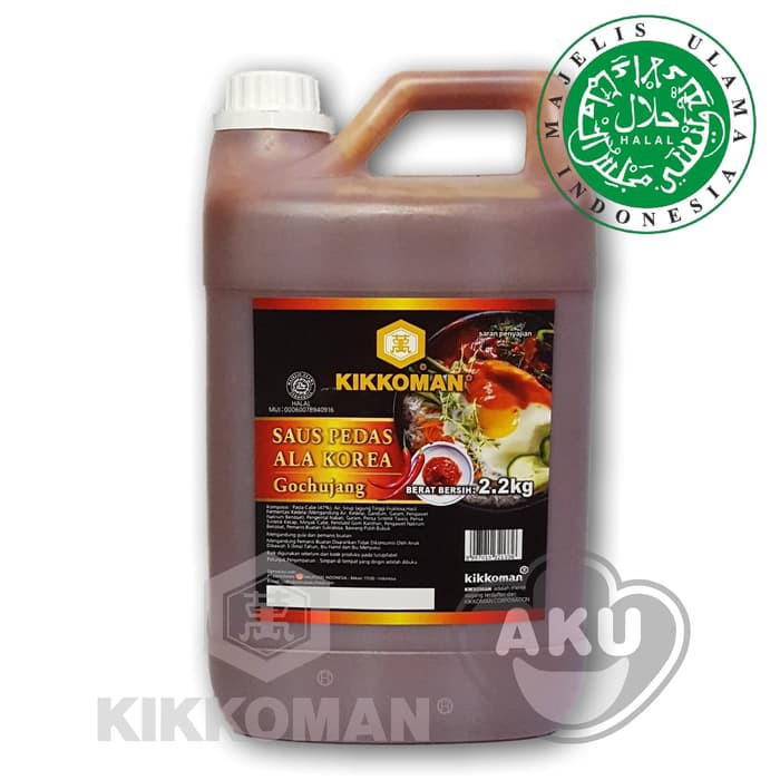Jual Kualitas Terbaik - Saos Kikkoman Gochujang Halal Jerigen 2L ...