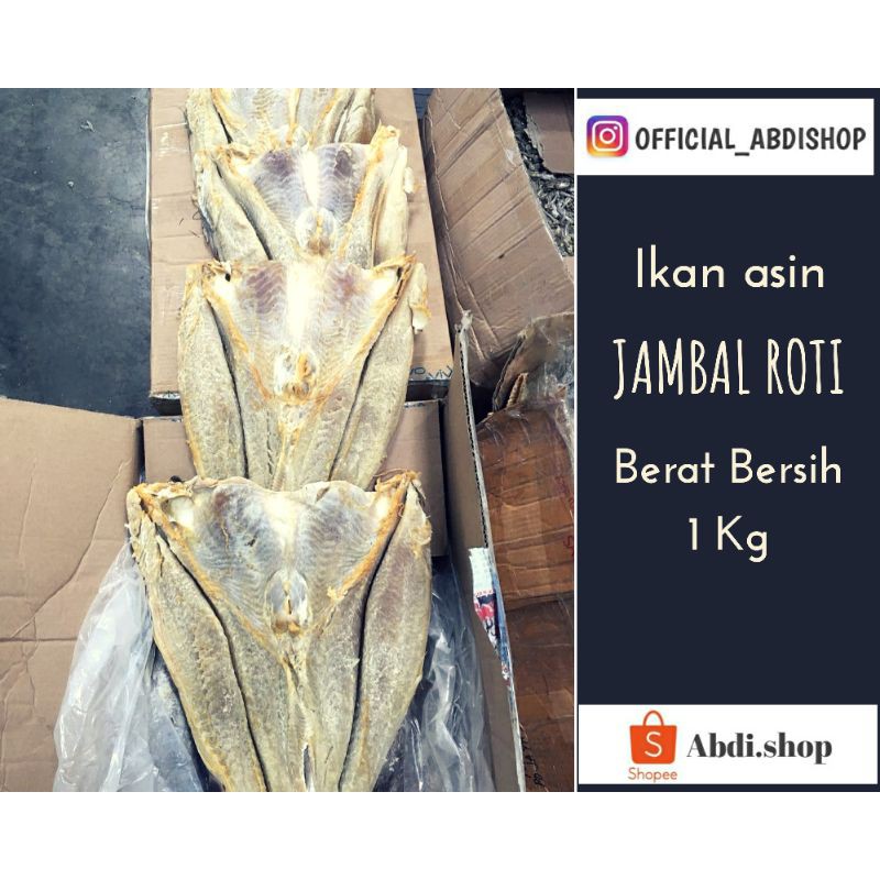 Jual Ikan Asin Jambal Roti Utuh 1 Kg | Shopee Indonesia