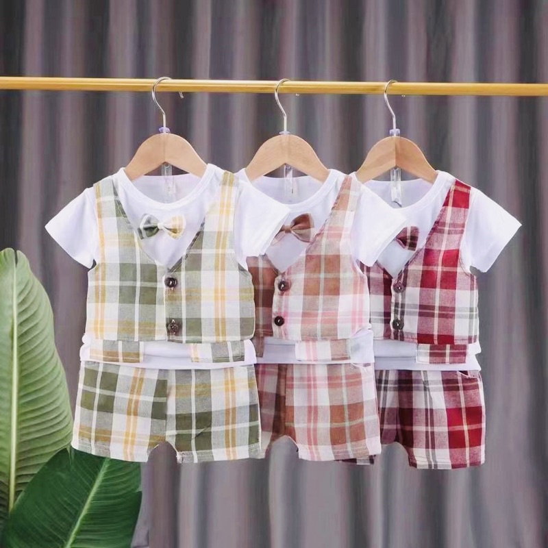 Jual (IMPORT) SETELAN ROMPI PREMIUM ANAK LAKI-LAKI PERKIRAAN USIA 1 - 4 ...