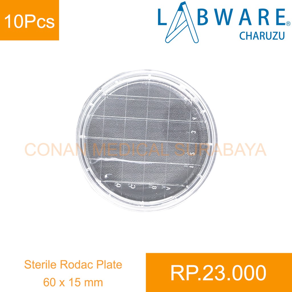Jual Sterile Rodac Plate / Contact Plate 60x15 mm 1 Pack / 10pcs | Shopee Indonesia