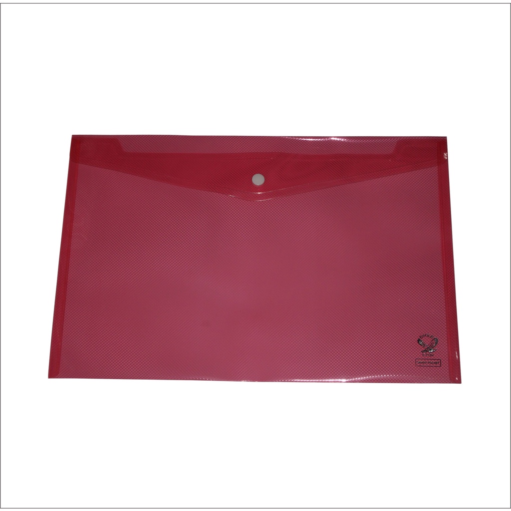 Jual Map Plastik Kancing EAGLEFiles F4 (Folio) Map Kancing Plastik ...