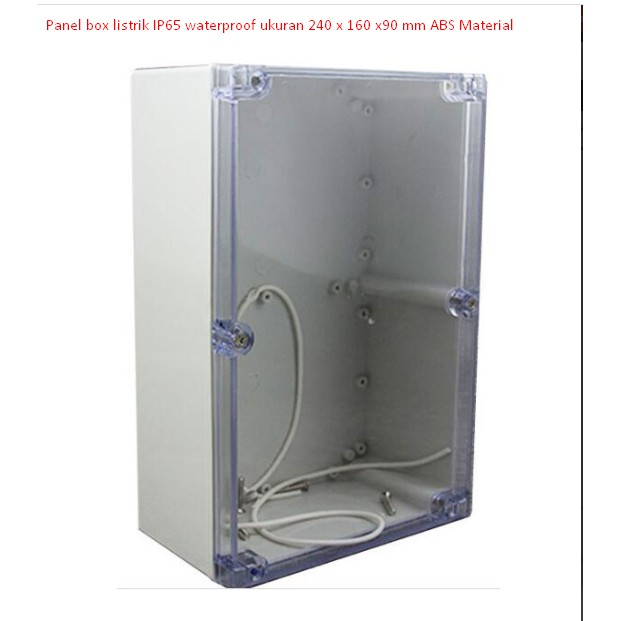 Jual Panel box listrik IP65 waterproof ukuran 240 x 160 x90 mm ABS ...