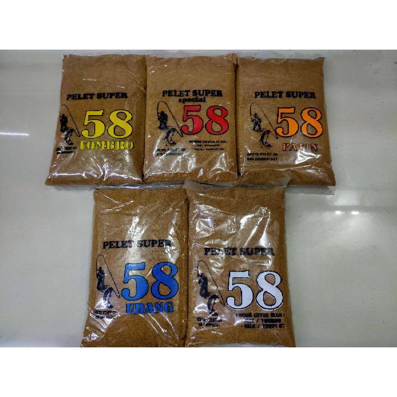 Jual Pelet Super 58 All Varian Amis, Patin, Udang | Shopee Indonesia