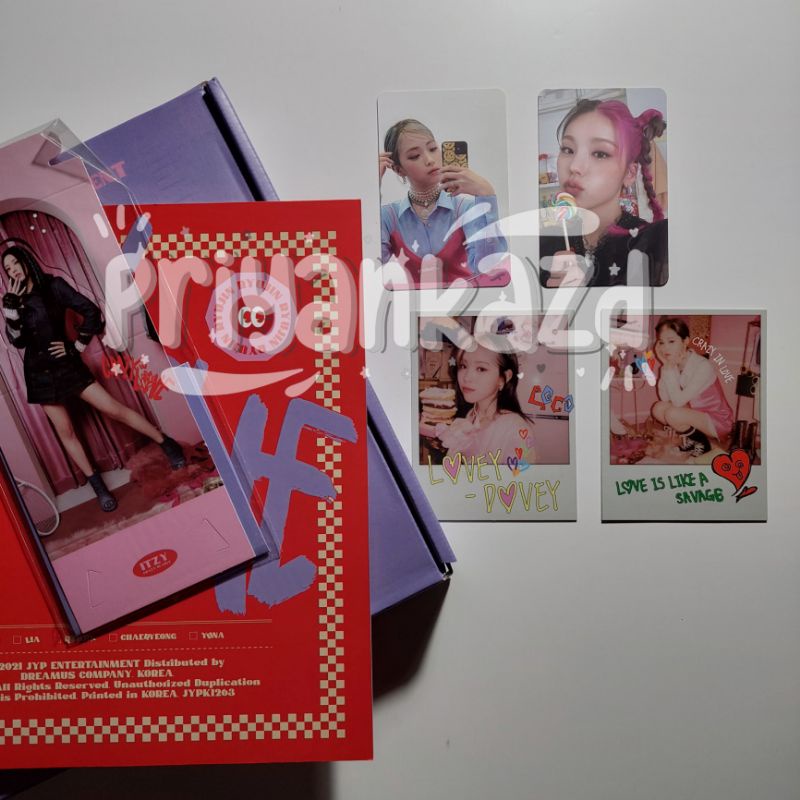 Jual itzy cil ryujin version album fullset unsealed pc ryujin mirror ...