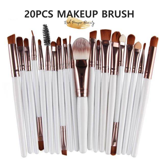 Jual Makeup Brush Set,20 Pcs Professional Makeup Brushes Foundation ...