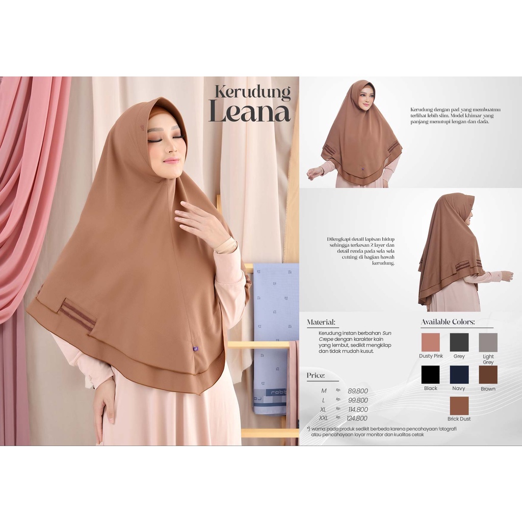 Jual [DISC 40%] RABBANI JILBAB LEANA | Shopee Indonesia