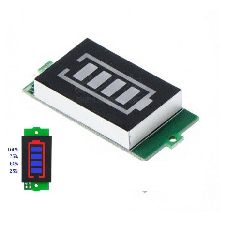 Jual Indikator Kapasitas Baterai Lithium Ion BMS 1S 2S 3S 4S 5S 6S 7S ...