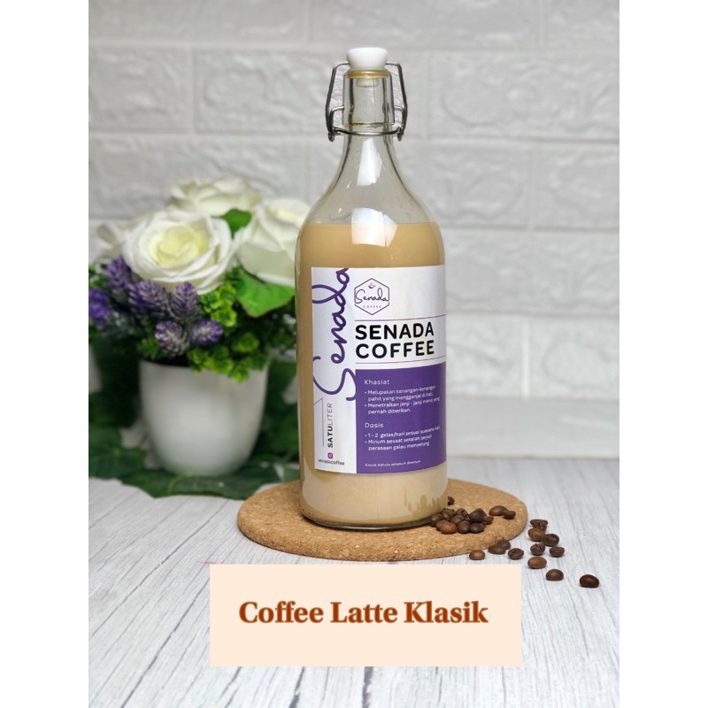 Jual Kopi Susu Klasik 1 Liter Botol Kaca (Coffee Latte Klasik) | Shopee ...