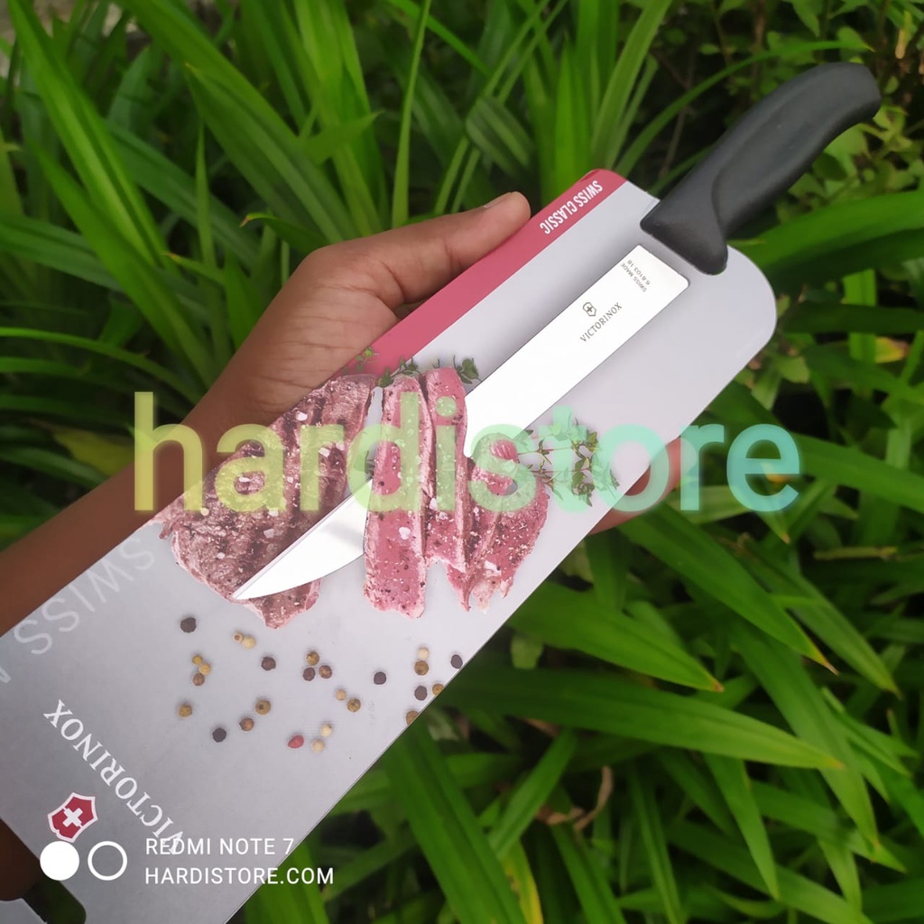 Jual Pisau Carving 18 cm Victorinox Knife Classic Black Blister 6.8103 ...