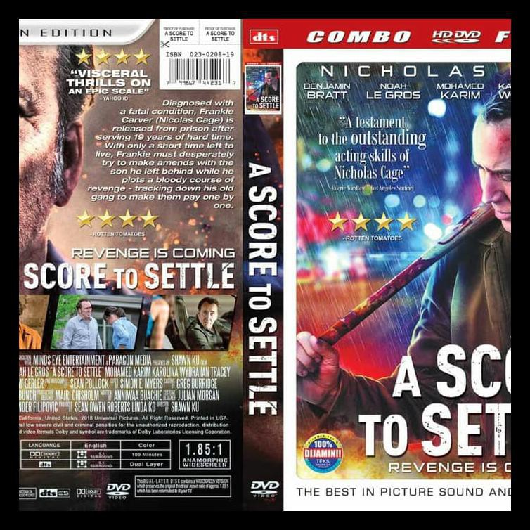 Jual Dvd Ori A Score To Settle Komplit | Shopee Indonesia