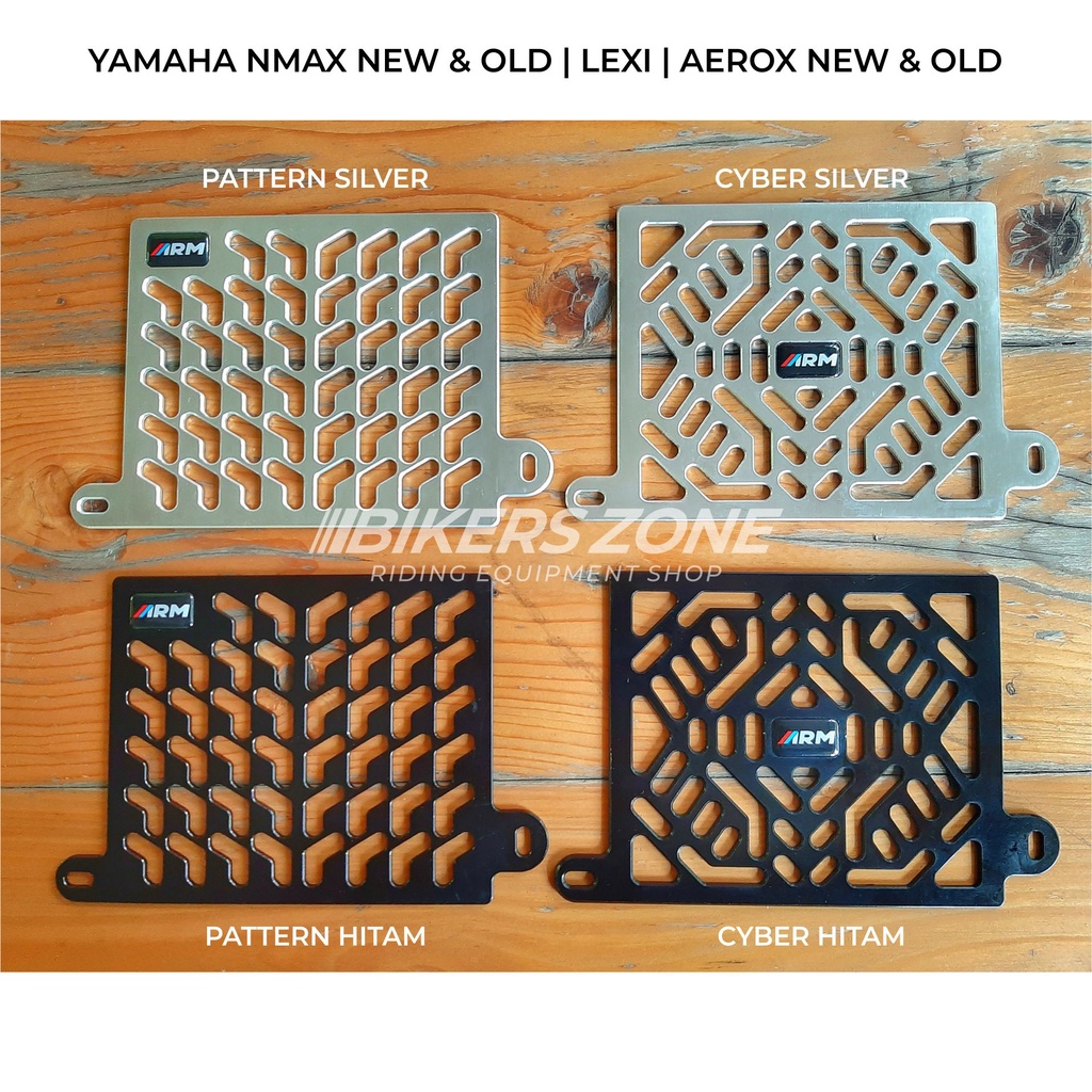 Jual Cover radiator full cnc - ARM - NMAX AEROX LEXI | VARIO ADV PCX ...