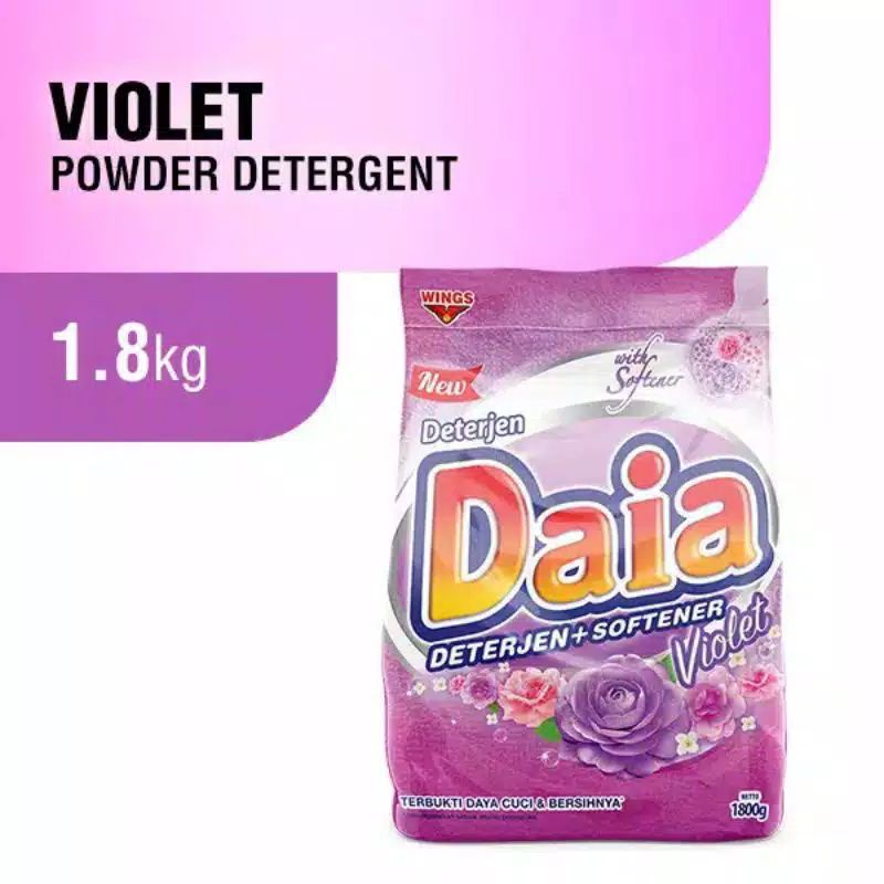 Jual daia 1,6kg detergen+softener sabun cuci baju | Shopee Indonesia
