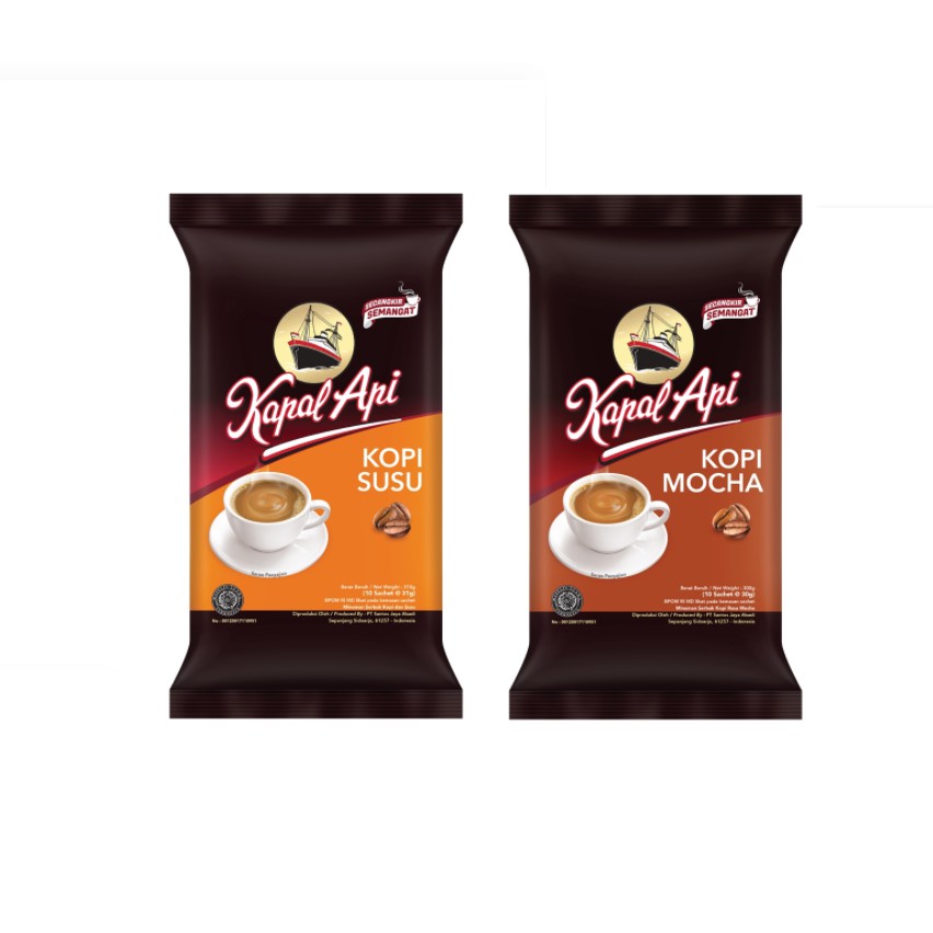 Jual Kopi Kapal Api 3 in 1 Mocha / Susu | Shopee Indonesia