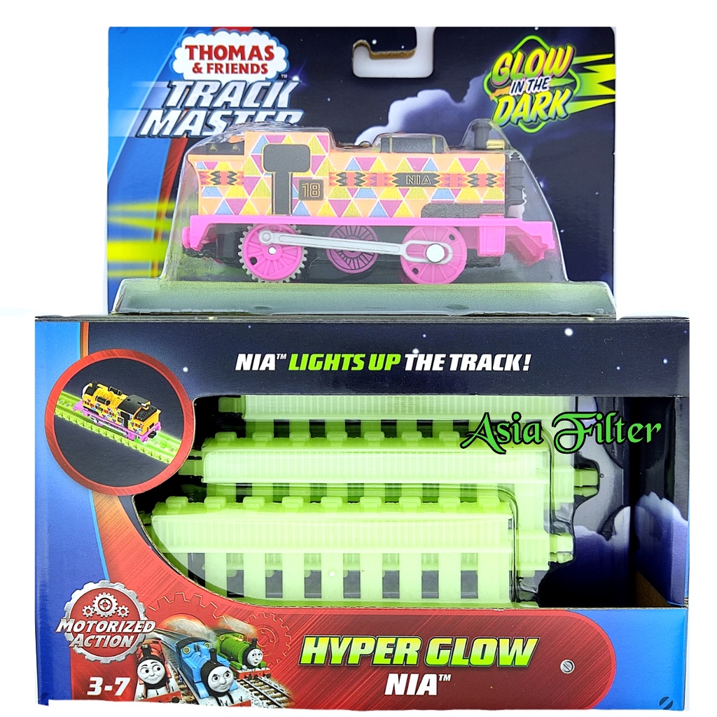 Jual TRACK Thomas and Friends Glowing in the dark,Hyper Glow ashima ...