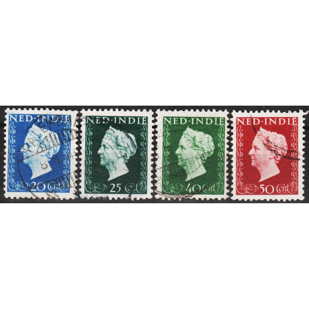 Jual Perangko Filateli Netherlands Indies 1948 Queen Wilhelmina ...