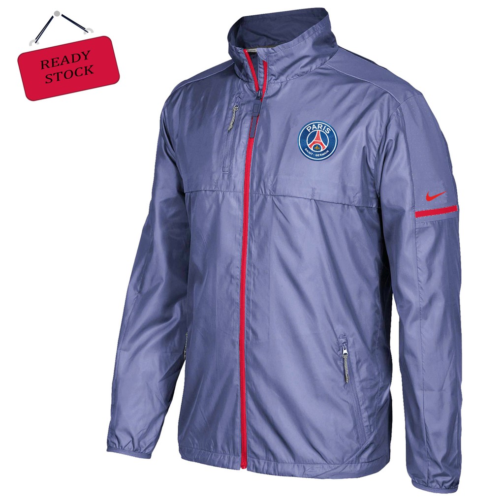 Jual Jaket windbreaker logo PSG tersedia 3 warna ready stock waterproof ...