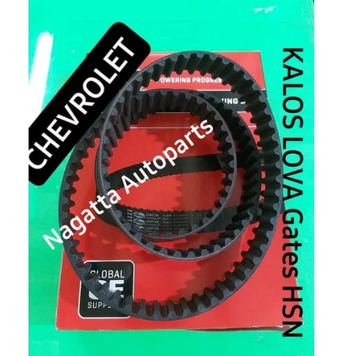 Jual TIMING TEMING BELT BEL SABUK KALOS LOVA Merk GATES HSN sesuai Foto ...