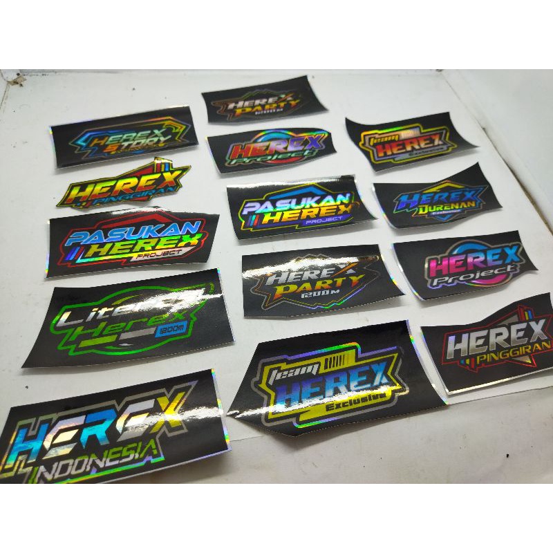 Jual sticker racing stiker herex herexatyle sticker | Shopee Indonesia