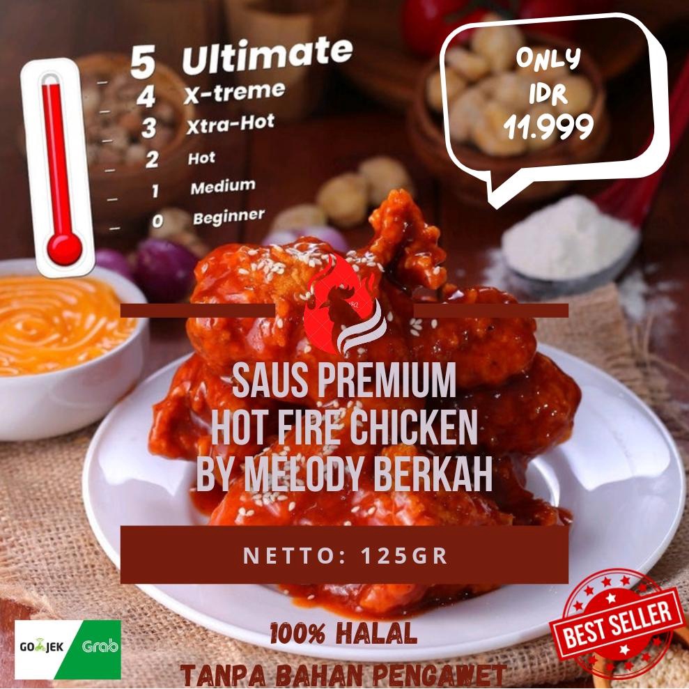 Jual SAUS PREMIUM HOMEMADE HOT FIRECHICKEN ALA RECHEESE / SAUS PEDAS ...