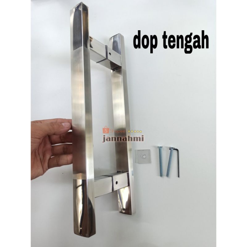 Jual handle pintu stenlis baut tembus 35cm kuat dan kekinian | Shopee ...