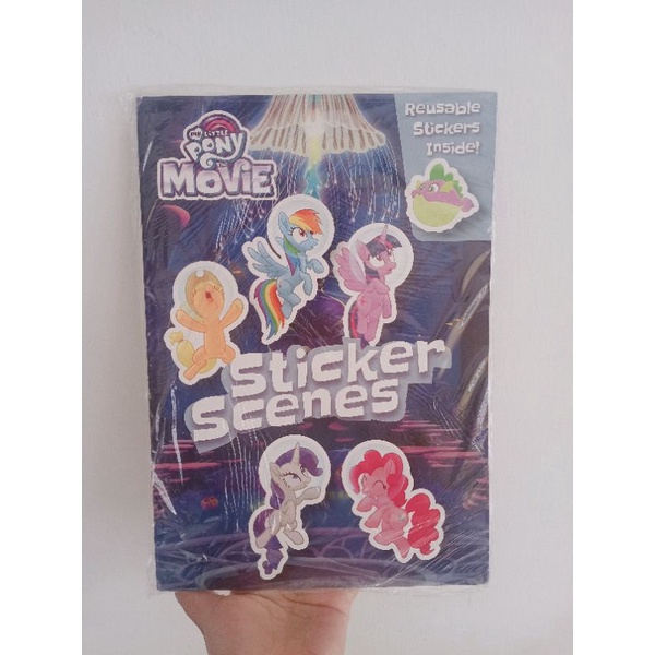 Jual BUKU STIKER MY LITTLE PONY MOVIE STICKER SCENE BOOK | Shopee Indonesia