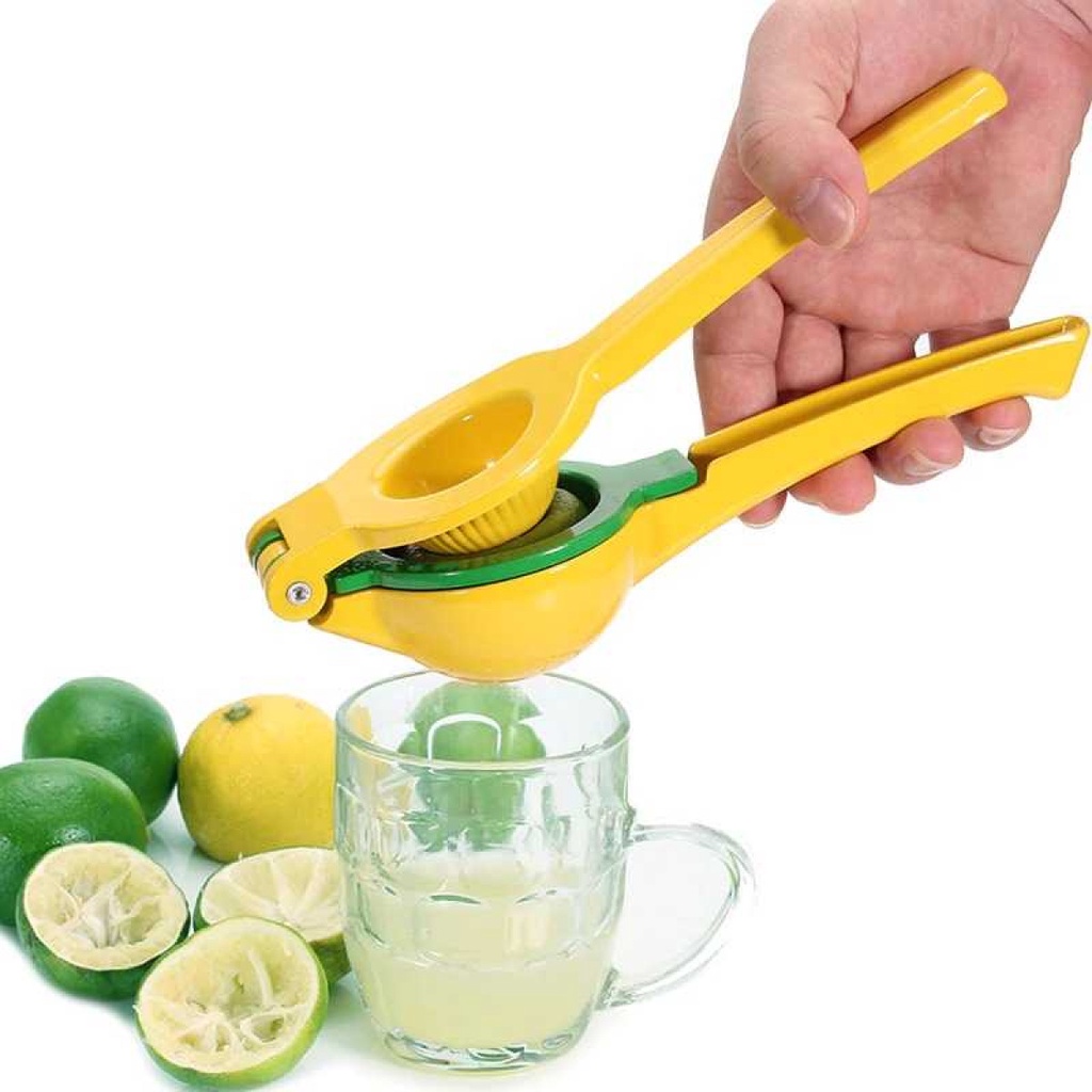 Jual Alat Peras Jus Buah Juice Lemon Lime Squeezer Kuning | Shopee ...
