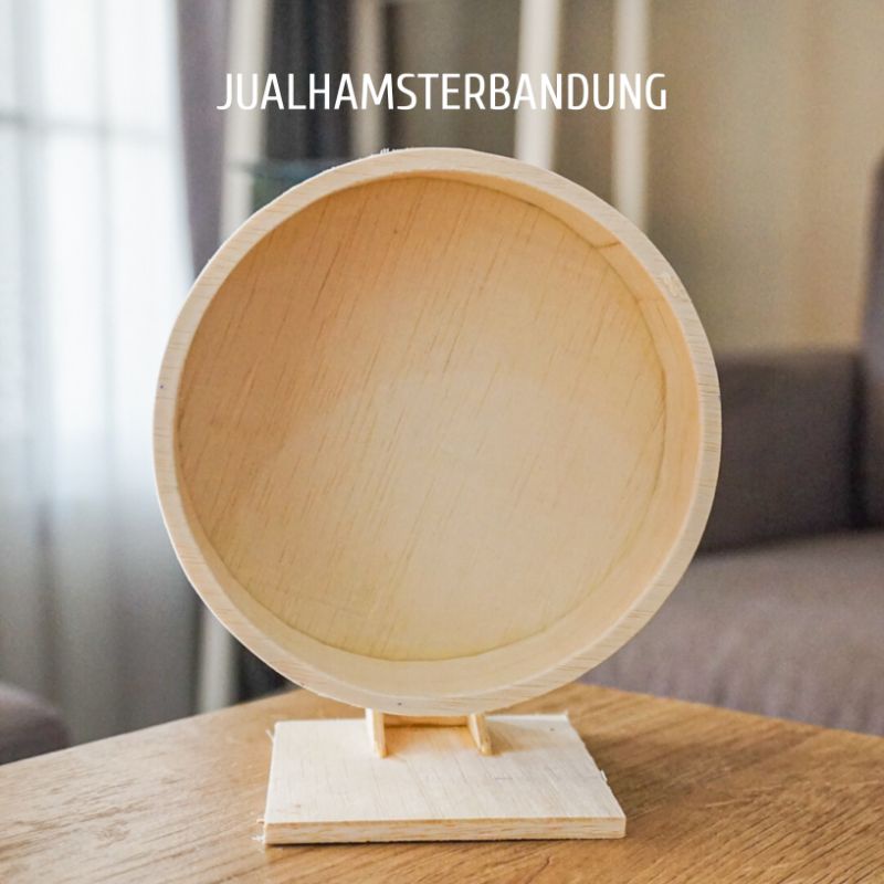 Jual KINCIR KAYU HAMSTER 13CM / WHEEL ROLLING HAMSTER 13CM / JOGGING ...