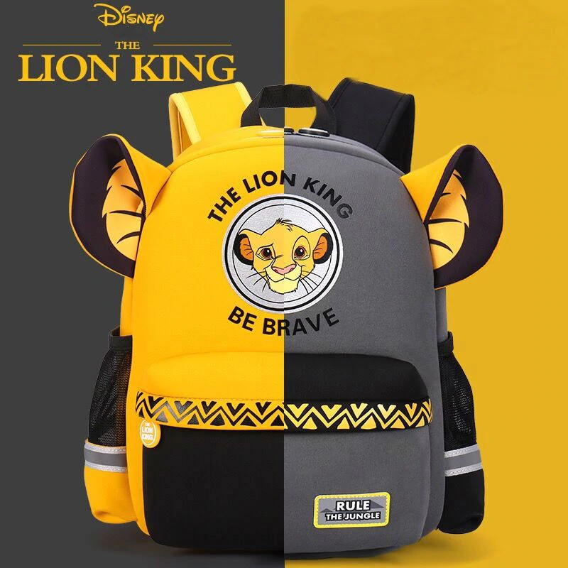 Jual baby toys Hot Genuine Disney Simba The Lion King Backpack Kids Boys Cartoon Lion King ...