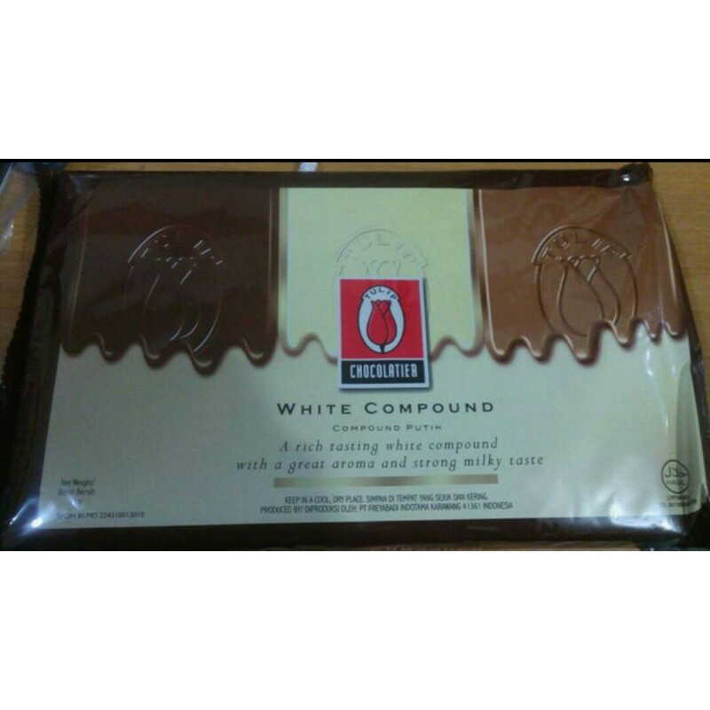 Jual Tulip White Chocolate Compound 1Kg | Shopee Indonesia