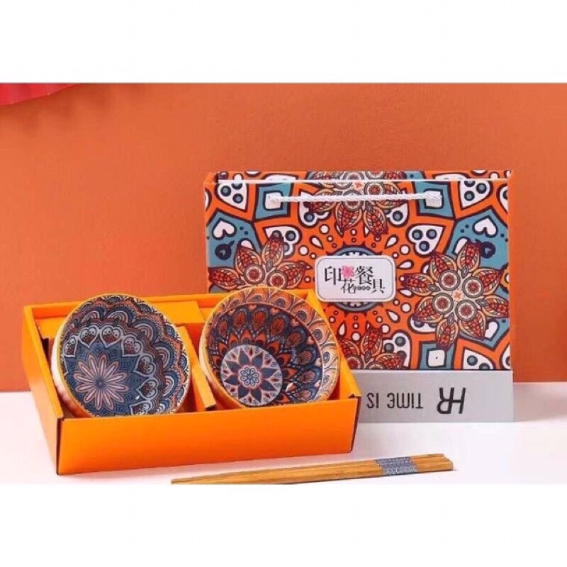 Jual SOUVENIR MANGKOK SET MANGKUK KERAMIK HAND PAINTED JAPANESE WEDDING ...