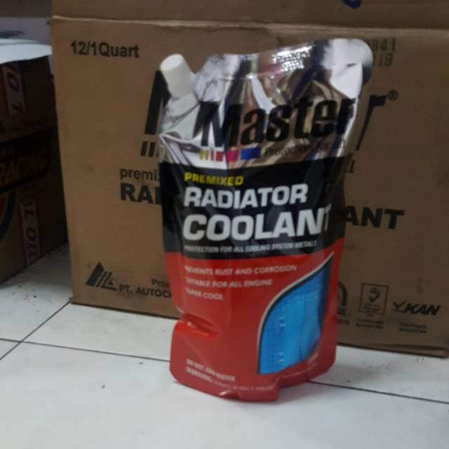 Jual Radiator coolant Master Hijau. Pink 1L. Air Radiator coolant ...