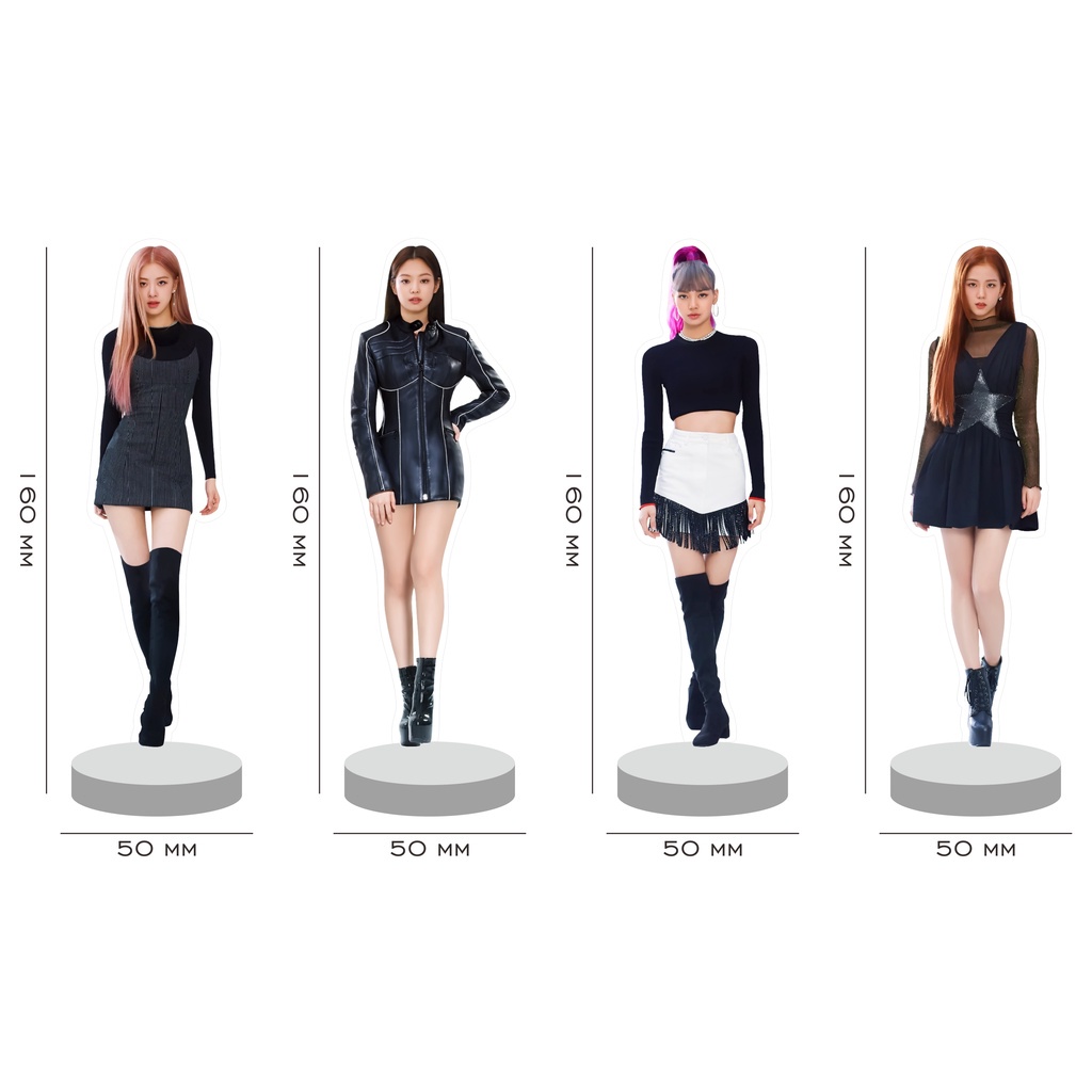 Jual Stand Figure Akrilik Black Pink Standee Acrylic Kpop Black Pink ...