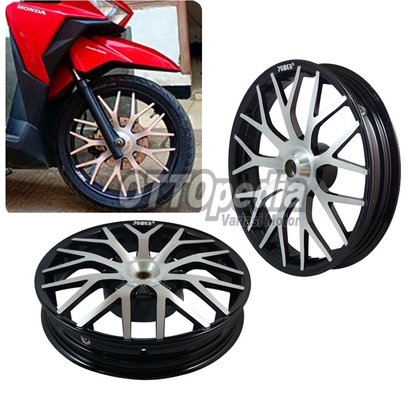 Jual Power Velg Pelek Racing Tapak Lebar Vario FI 125 Vario 150 Evo ...