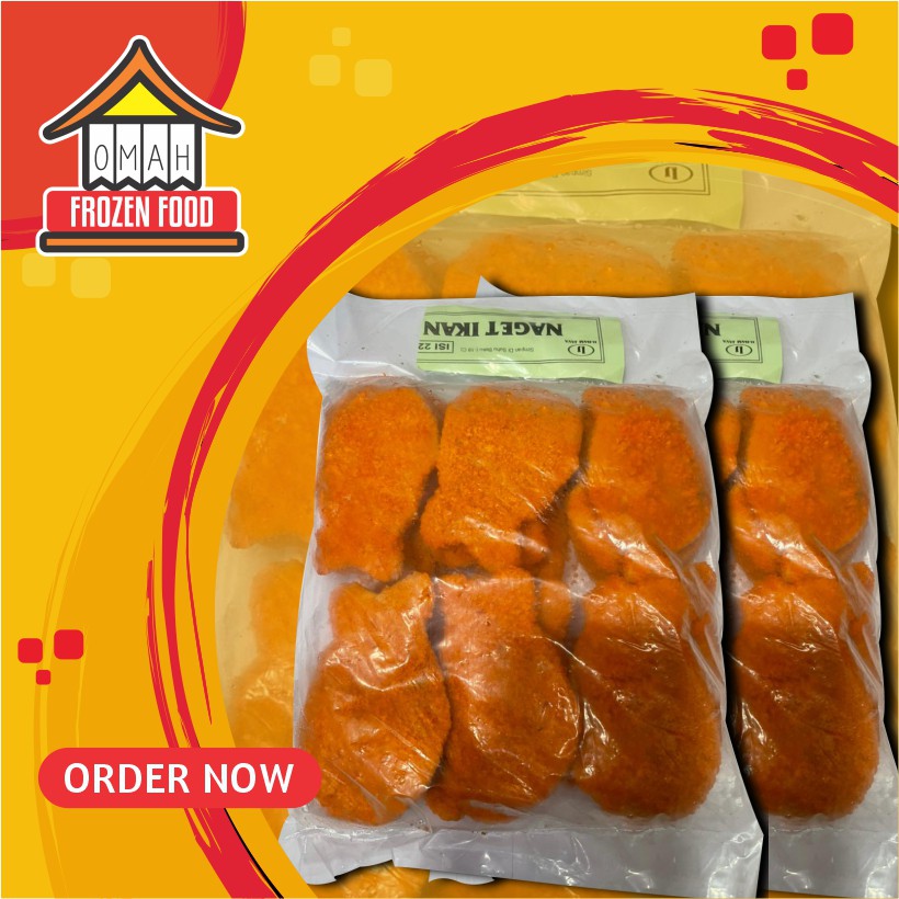 Jual Nugget Bentuk Ikan Gorengan Panir Isi 22 (NON COD DAN REGULER ...