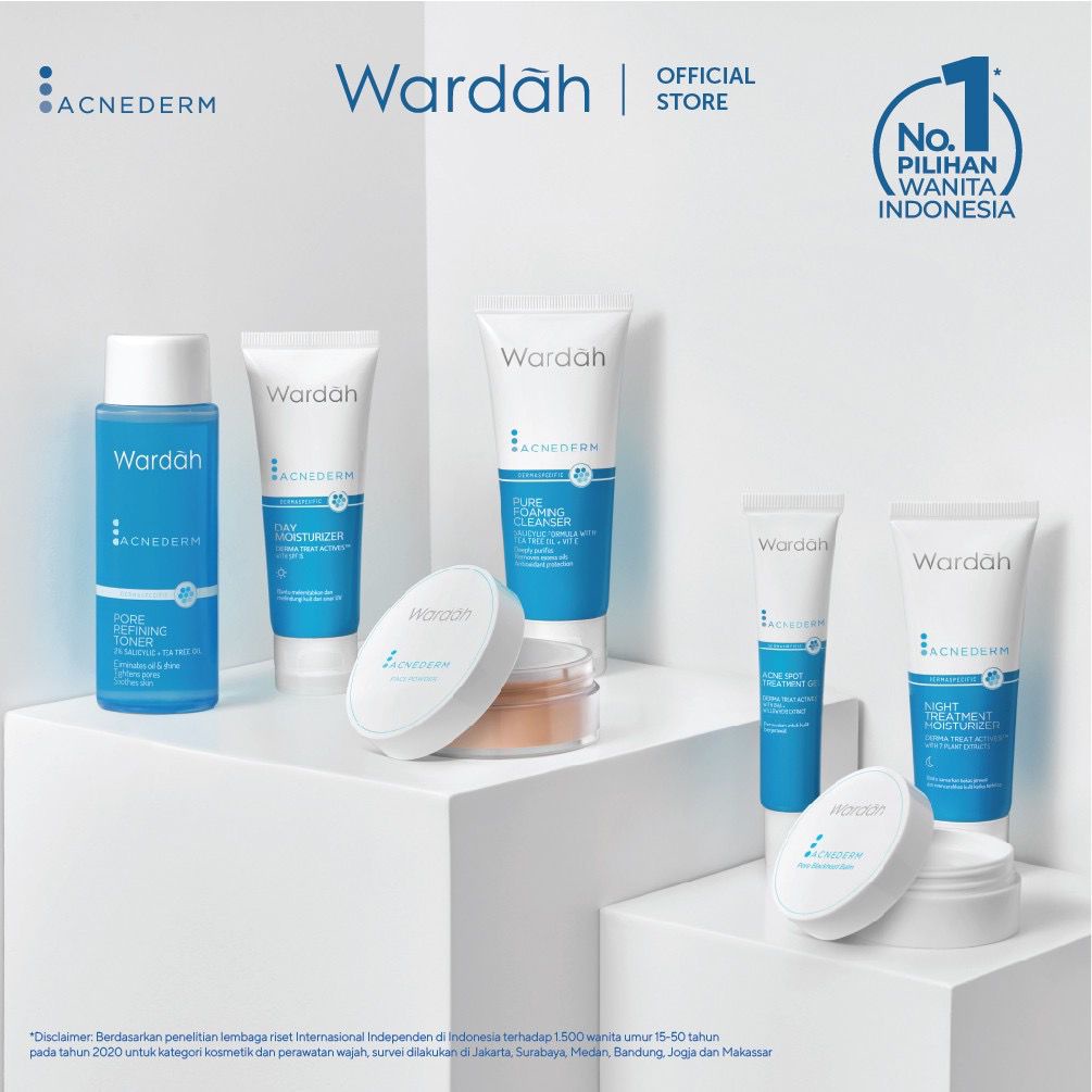 Jual ️ Toko Ilmiah ️ WARDAH ACNEDERM SERIES | Acnederm Acne Spot ...