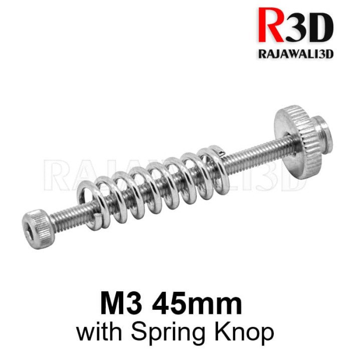 Jual Baut Screws M3 45mm dengan Leveling Spring Knob Nut | Shopee Indonesia