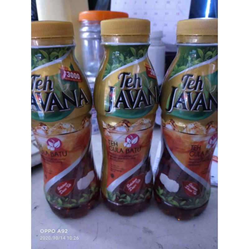 Jual javana teh gula batu 350 ml isi 12 botol | Shopee Indonesia