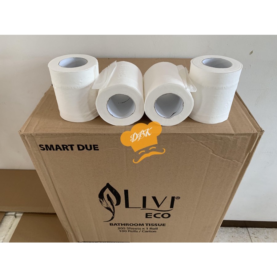 Jual Tissue LIVI SMART DUE 4 x 205s (Tisu Roll WC) | Shopee Indonesia