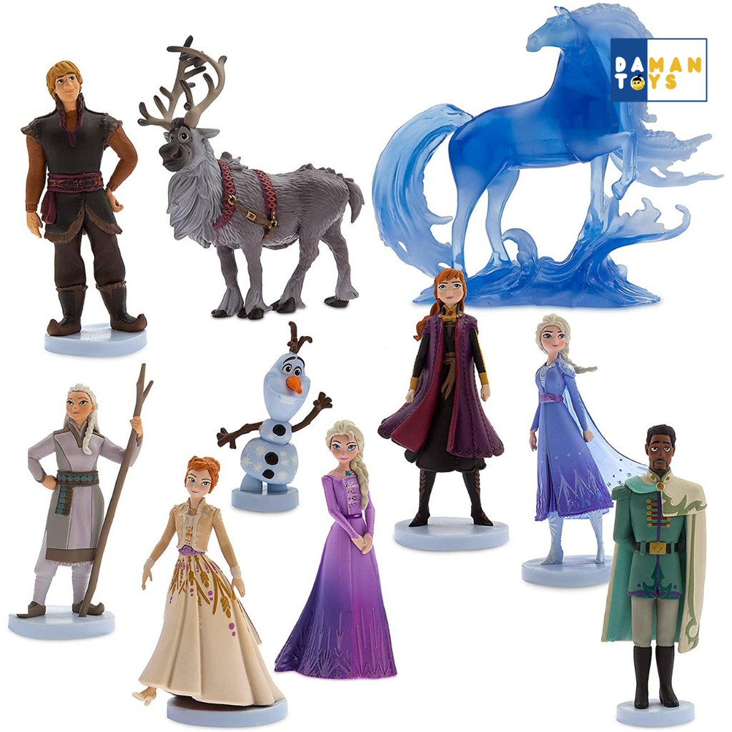 Jual Frozen 2 Figure Set 10 Mainan Pajangan Miniatur Hiasan Topper ...